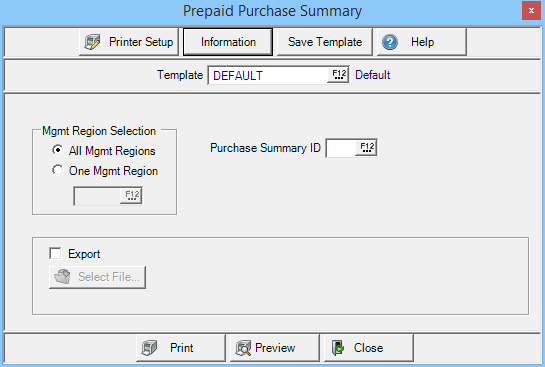 Active Prepaid Values